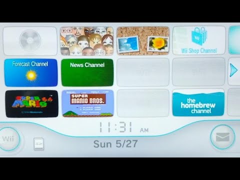 Nintendo Wii Startup - YouTube