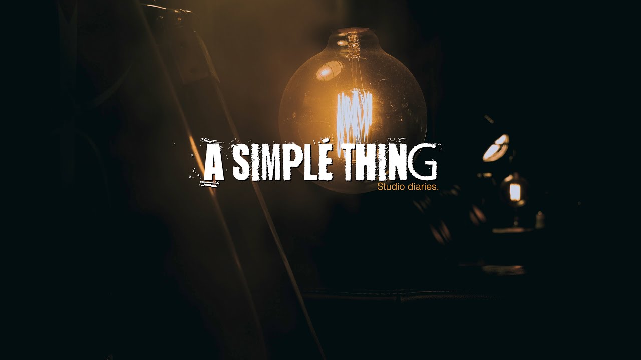 A Simple Thing (Official) Studio Diaries. by Brett Hammond - YouTube