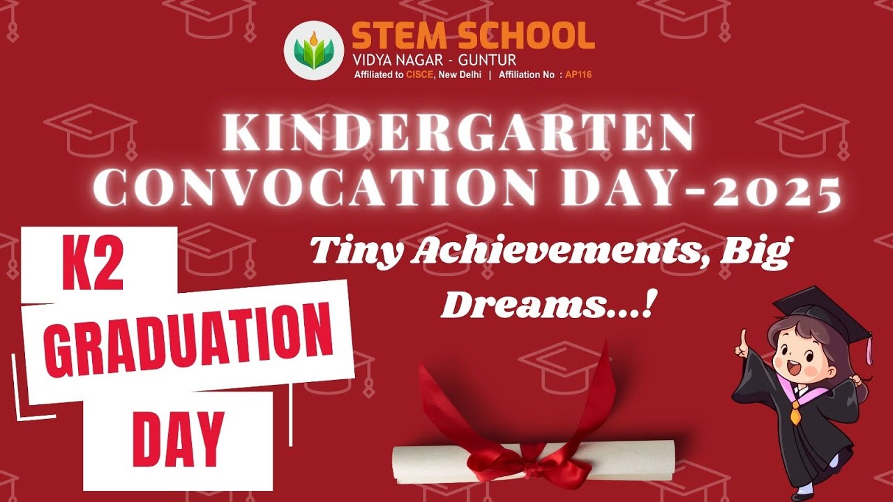 Kindergarten Convocation Day -2025 - YouTube