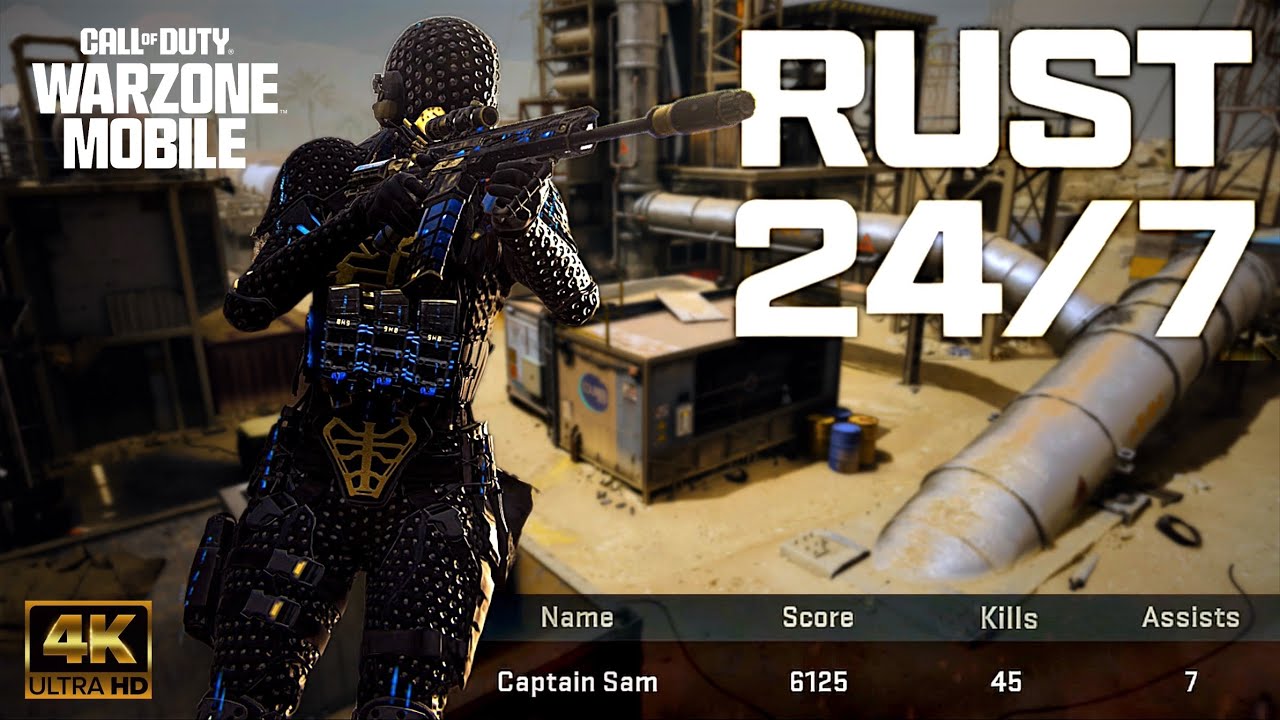 MOST INTENSE RUST MAP GAMEPLAY IN STUNNING GRAPHICS🔥45 KILLS | WARZONE MOBILE - YouTube