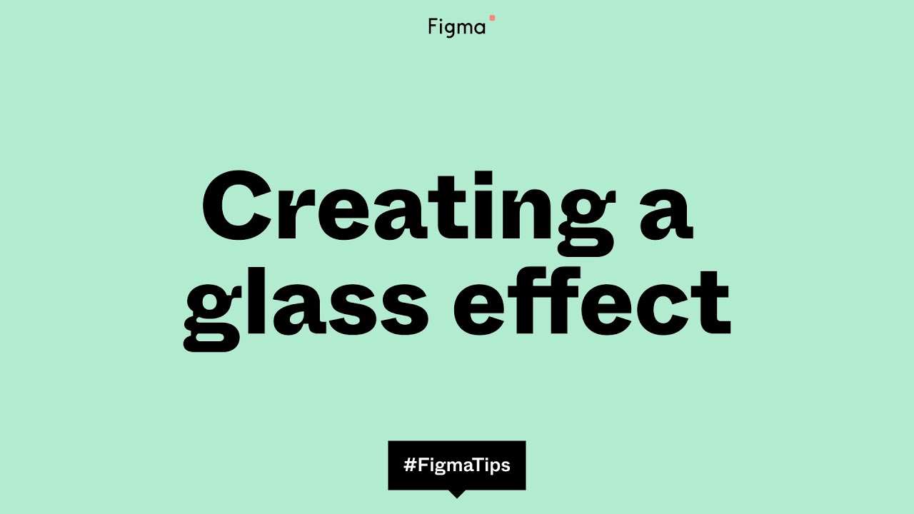 Adding a glass effect to your designs - YouTube