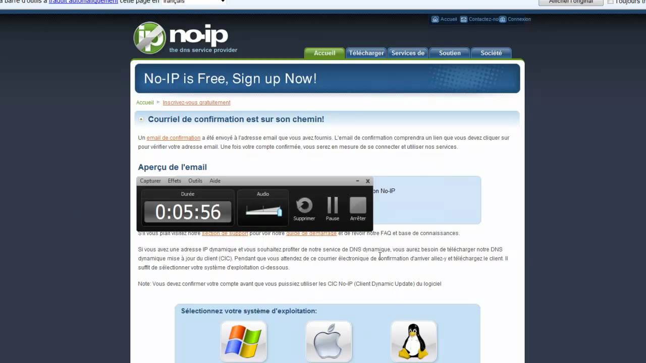 créer un no-ip - YouTube