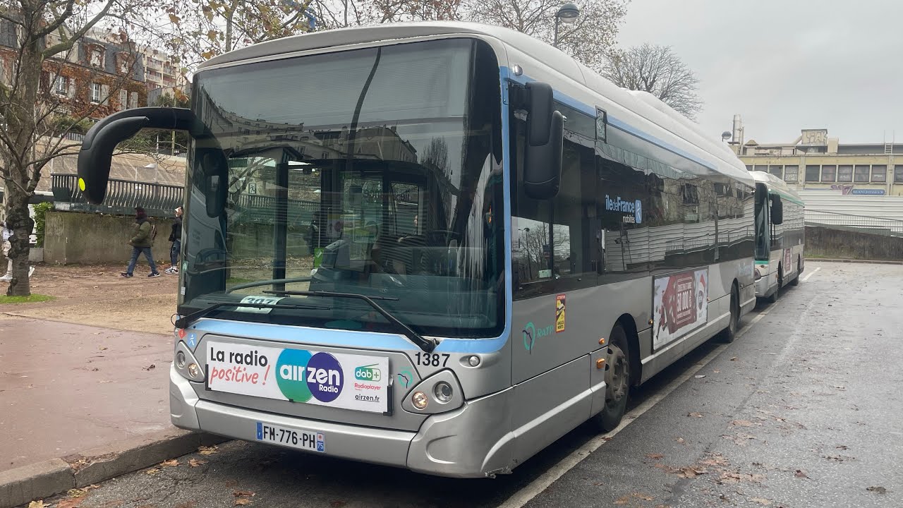Trajet de Parc de Saint-Cloud à Les Moulineaux sur le bus de remplacement tramway T2 - YouTube