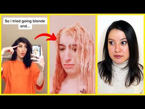 EN SEVDİĞİMİZ SAÇ DEĞİŞİM VİDEOLARI #5 😍 Sadece Başarısız Videolar 😂