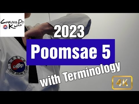 TAEKWONDO POOMSE-5 (TAEGEUK OH JANG) | Om's academy | Jaipur - YouTube