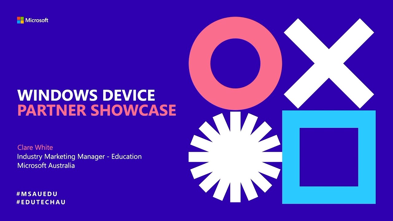 Windows Device Partner Showcase - One Education - YouTube