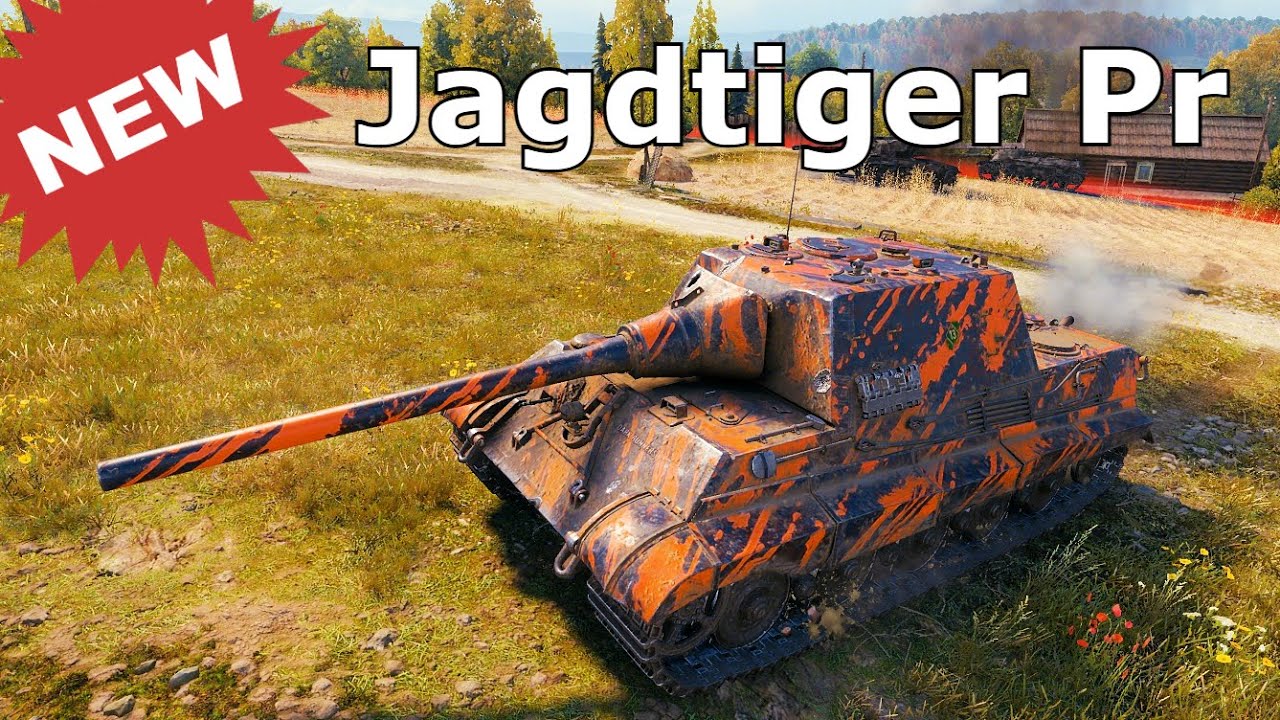 World of Tanks Jagdtiger Prototype - 5 Kills 7,4K Damage | NEW TANKS ...