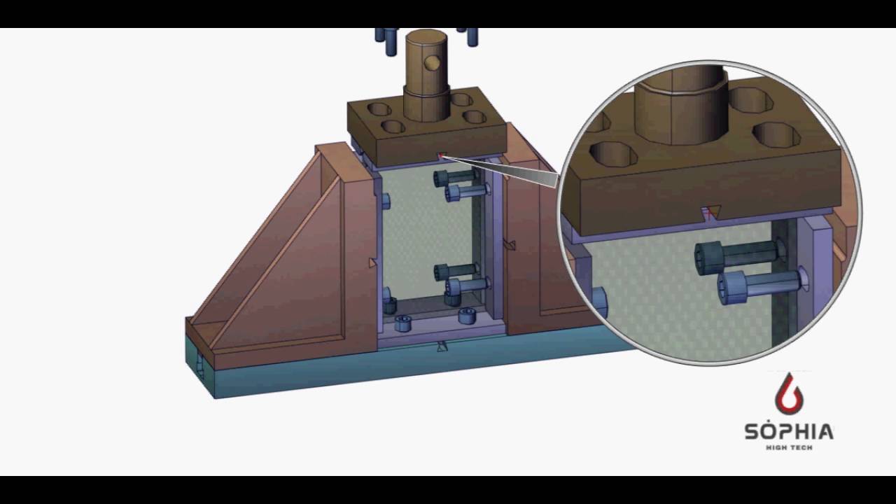 ASTM D7137 Testing Fixture - Sòphia High Tech - YouTube