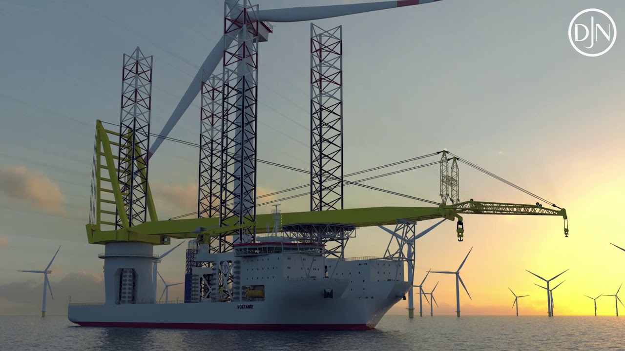 The Voltaire, our next generation Offshore Jack-Up Installation Vessel ...