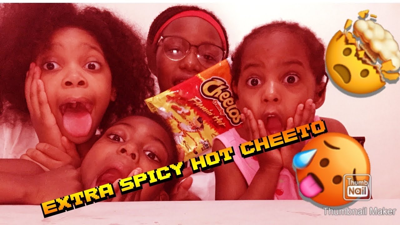 SPICY HOT CHEETO CHALLENGE!!! 🤯 - YouTube
