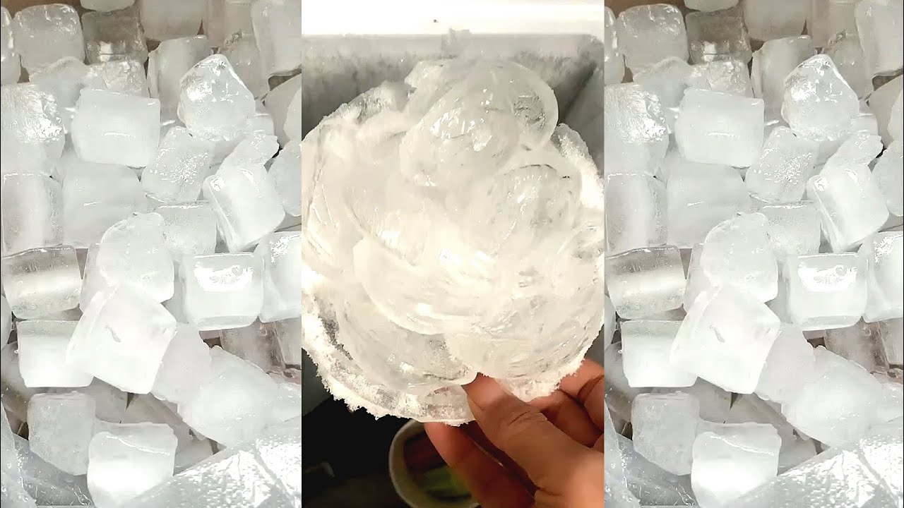 HARD ICE EATING / CRUSHED ICE / WHITE ICE EATING. ICE EATING - YouTube