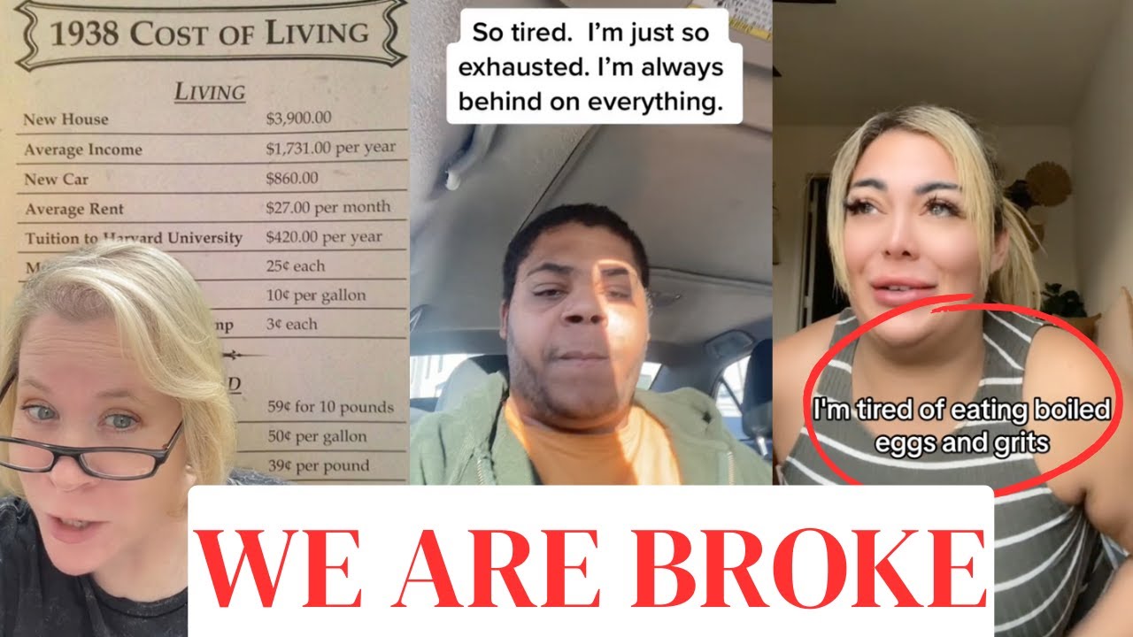 Cost Of Living Crisis - EVERYONE IS BROKE AND TIRED - YouTube