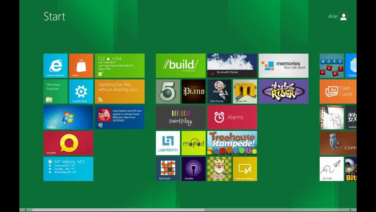 Windows 8 Switching to Classic Desktop II - YouTube