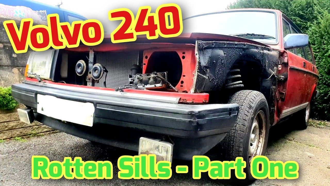 Volvo 240 - Rotten Sills Part 1 - YouTube