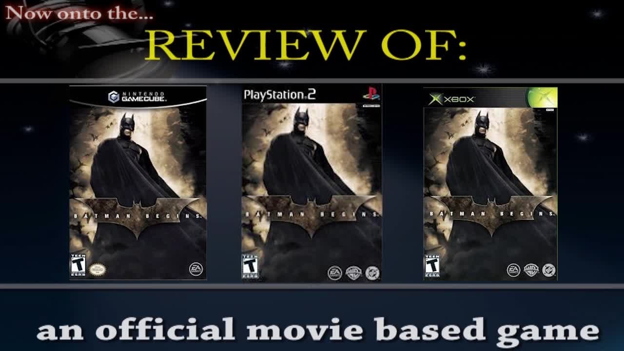 Movies to Video Games Review - Batman Begins (PS2/Xbox/GC) - YouTube
