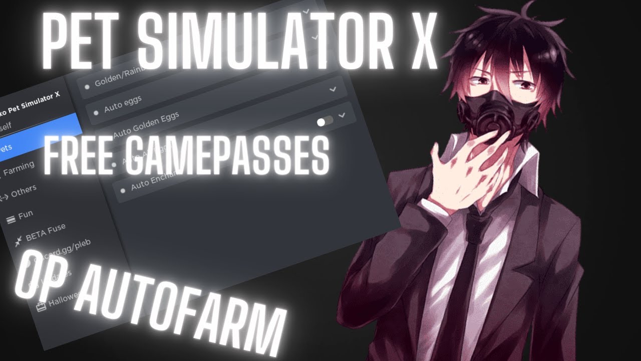 [ PASTEBIN ] PET SIMULATOR X SCRIPT / AUTOFARM / FREE GAMEPASSES - YouTube