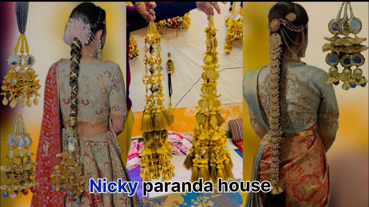 TRENDING PARANDA CHOTI ( HAIR STYLE ) TUTORIAL || BRIDAL BRAID ...