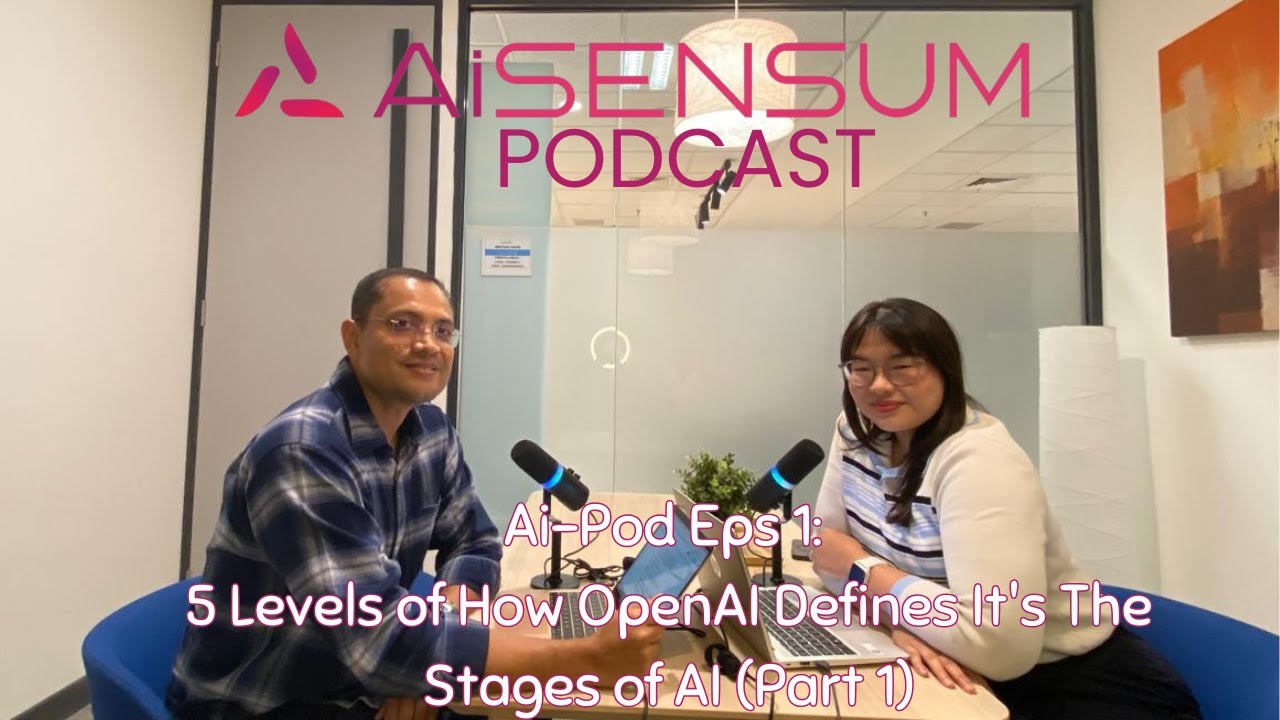 Ai-Pod Episode 1: 5 Levels of How OpenAI Defines It's The Stages of AI ...
