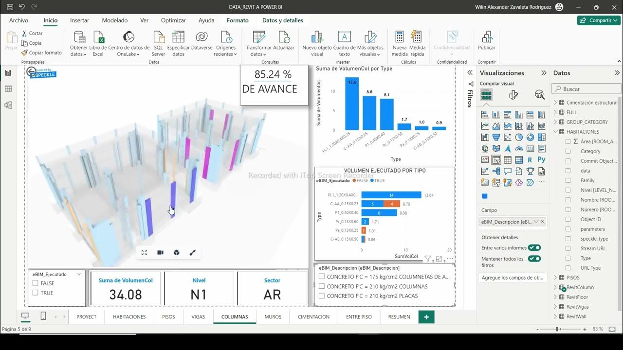 SINCRONIZAR TU PROYECTO REVIT A POWER BI. - YouTube