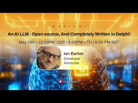An AI LLM - Open source, And Completely Written in Delphi!