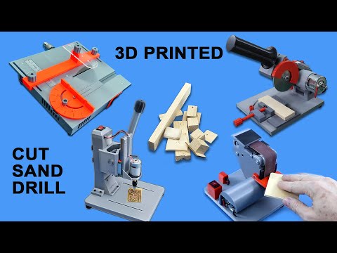 3D Baskıyla Yapılmış 4 Muhteşem Mini Makine