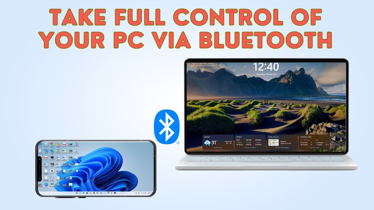 Control of Your PC via Bluetooth | Take Full Control of Your PC via ...