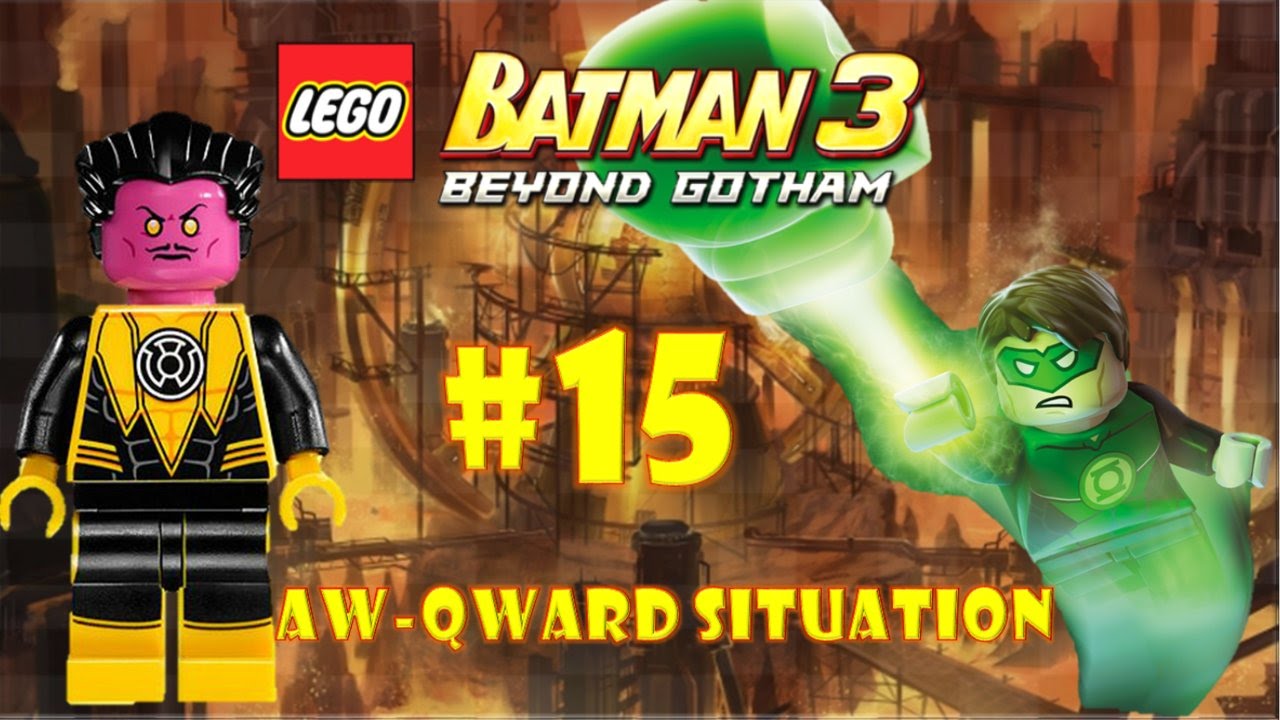LEGO Batman 3: Beyond Gotham (Wii U) - Part 15: Aw-Qward Situation ...
