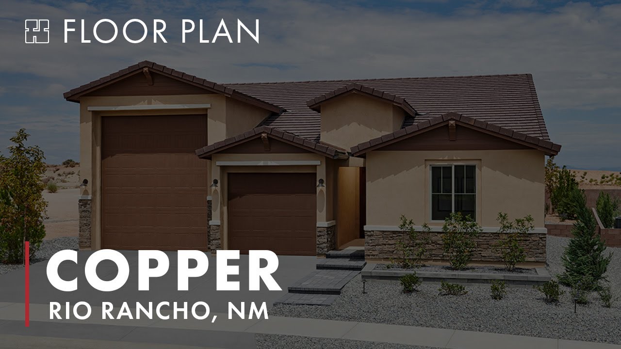 Copper Floor Plan by Richmond American Homes - YouTube