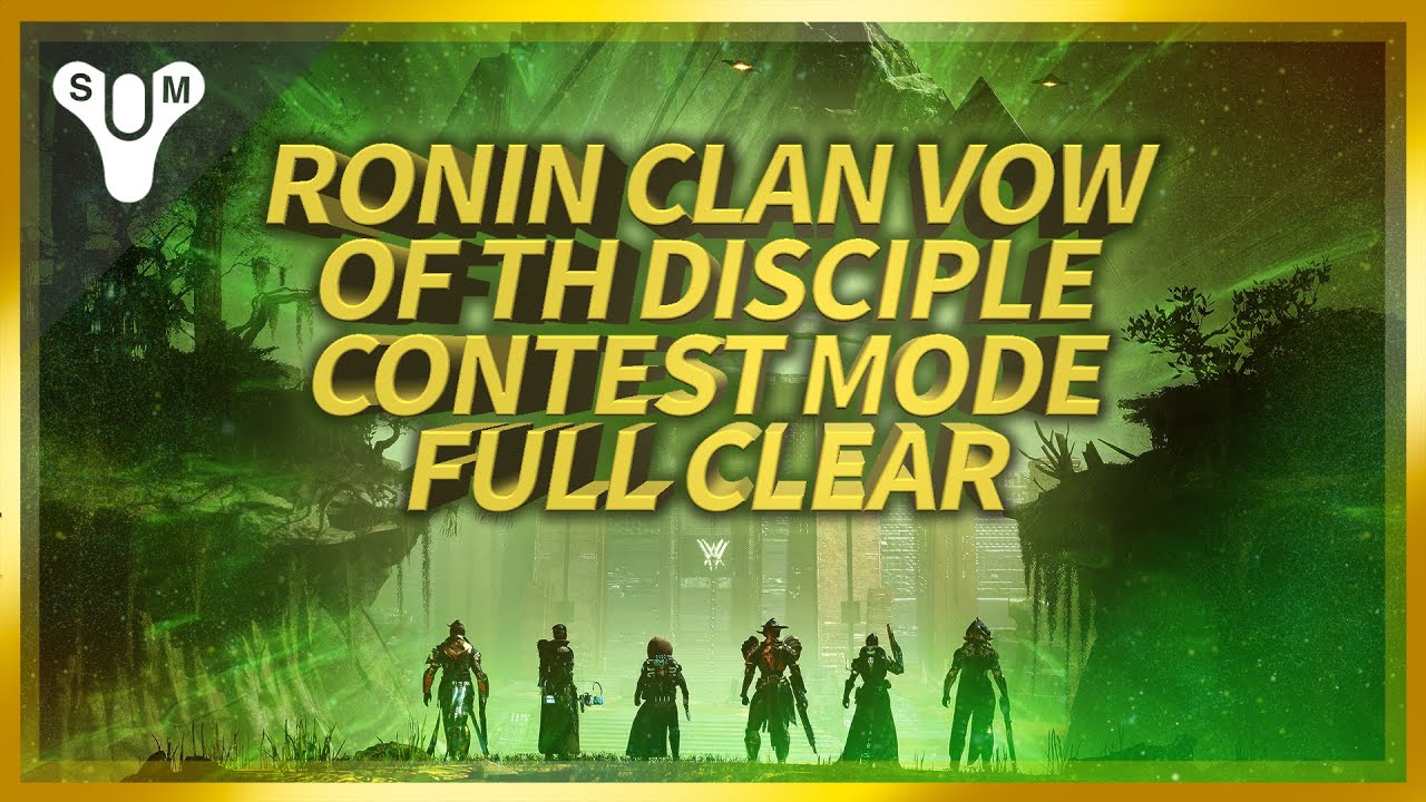 Destiny 2 contest mode rules