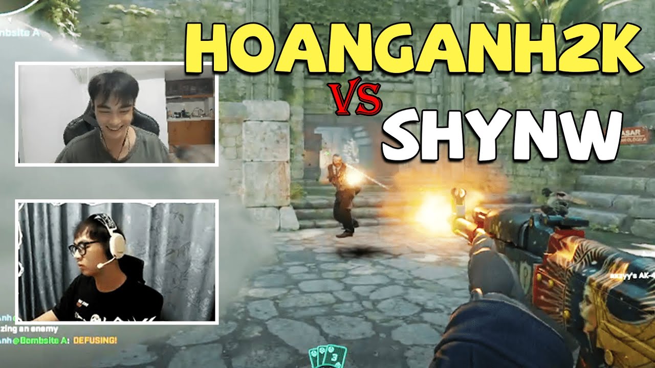 HOANGANH2K VS SHYNW - FACEIT RANKED 2K5 ELO - YouTube