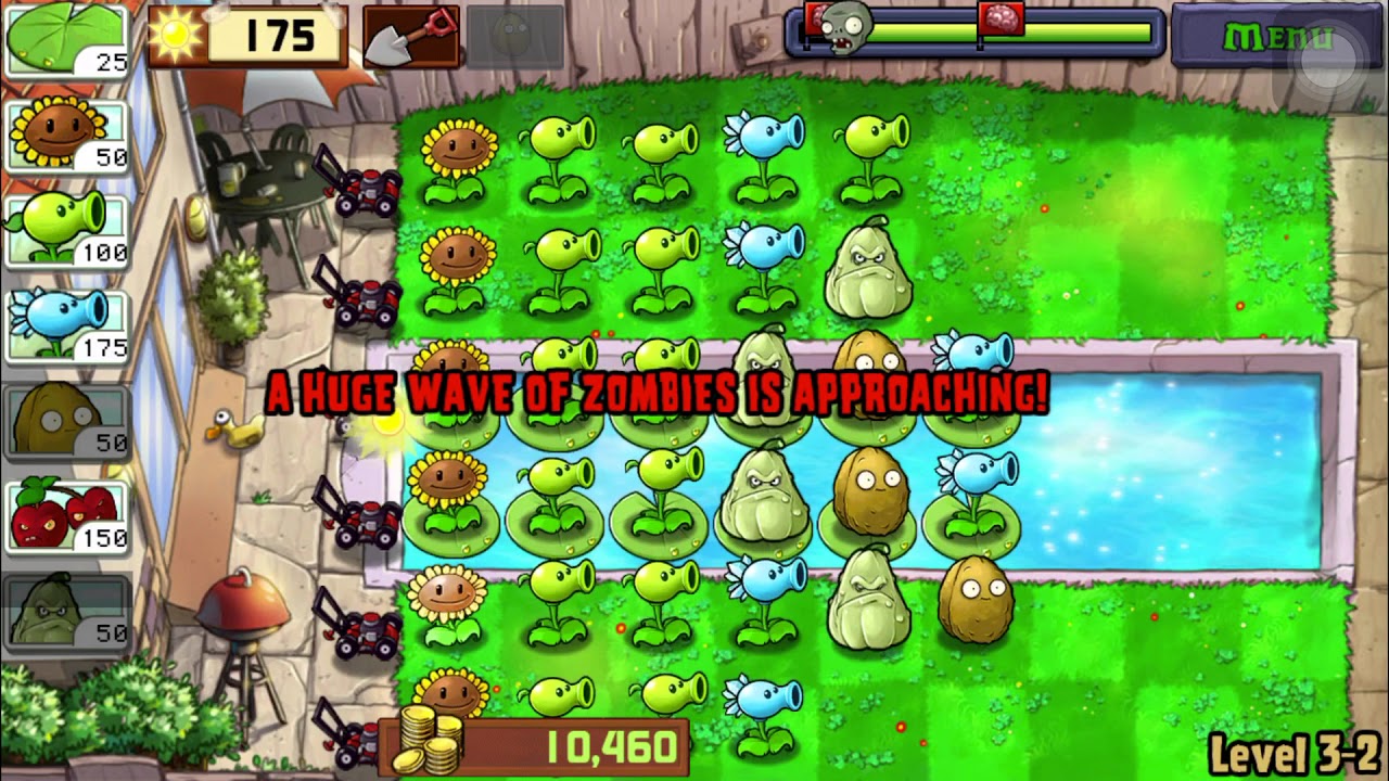 Plant vs zombie (Popcap Game) [Hoa quả nổi giận 2018] - YouTube