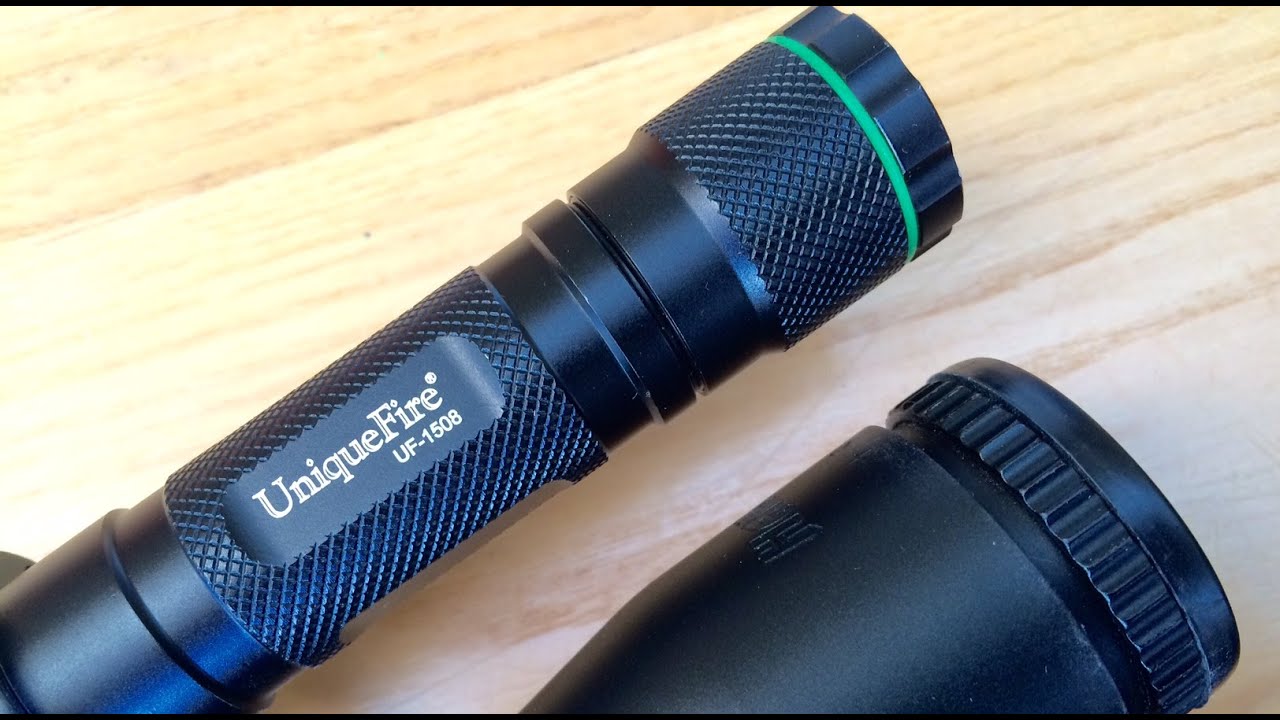 The best IR torch the Uniquefire 1508 IR torch - YouTube