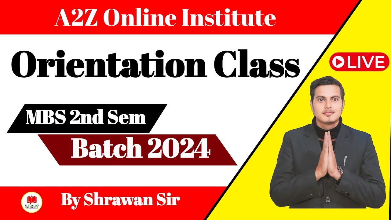Orientation Class | MBS Second Semester Exam Special Class Notice | TU ...