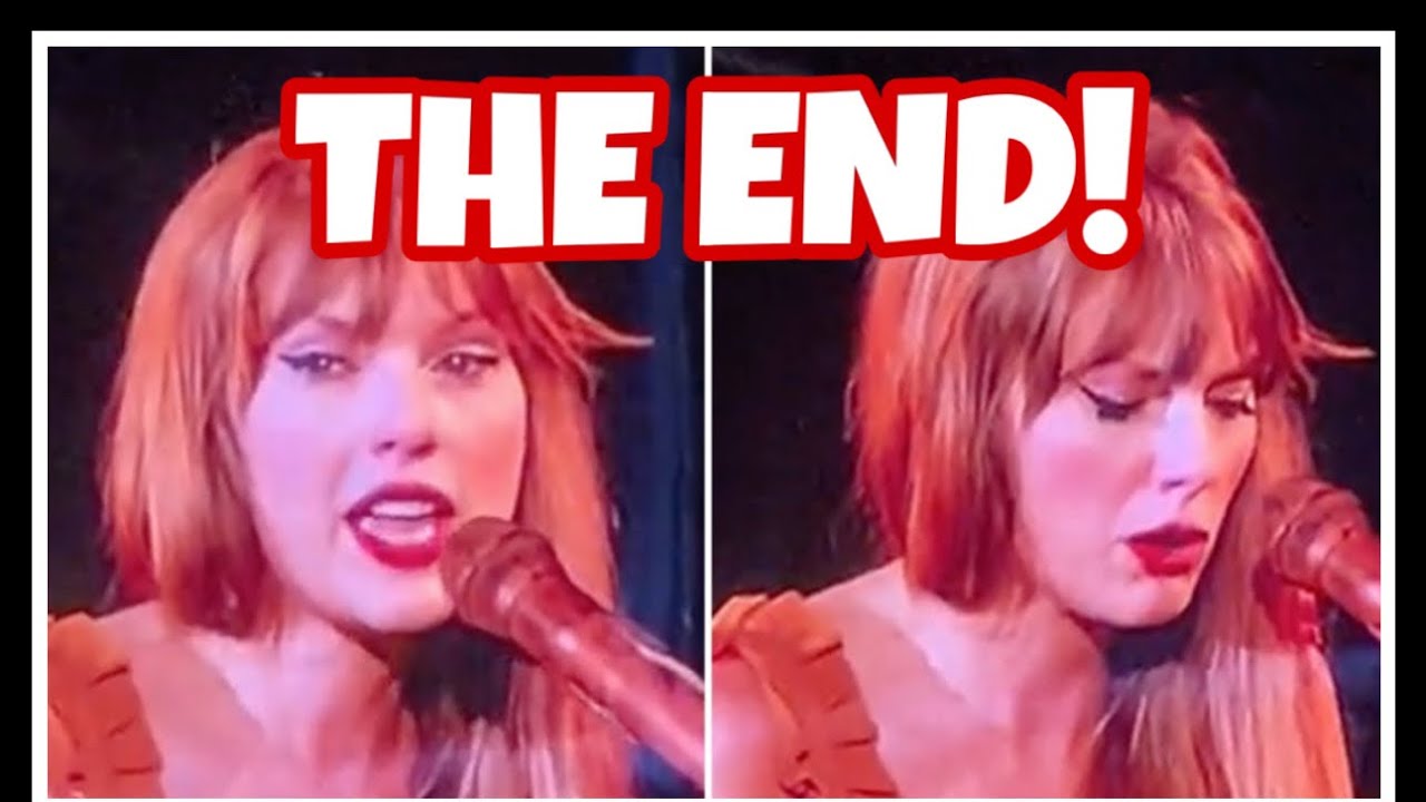 BREAKING!! Taylor Swift ANNOUNCES END OF THE ERAS TOUR! (SHE IS TIRED ...