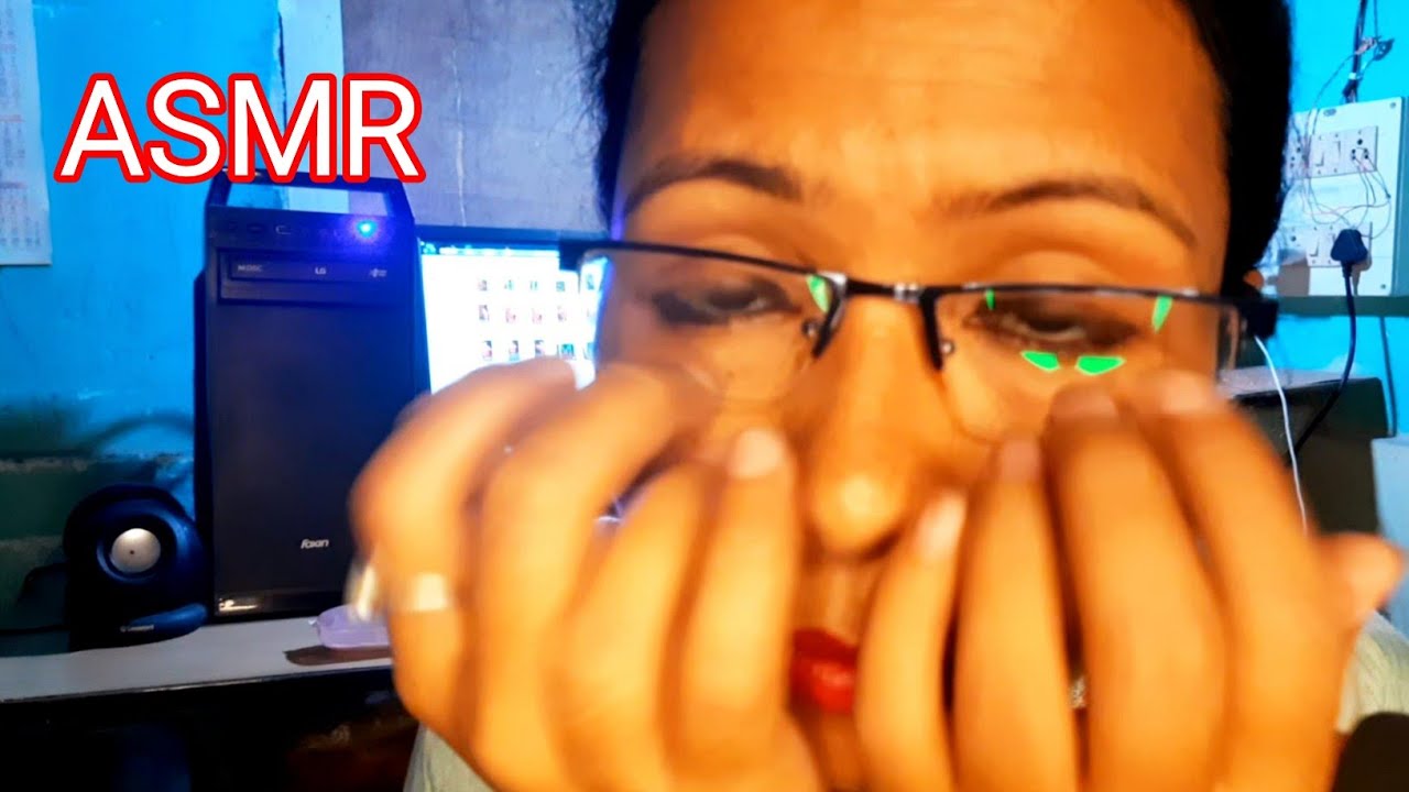 ASMR With My Computer setup..| ASMR Tapping on my PC setup - YouTube