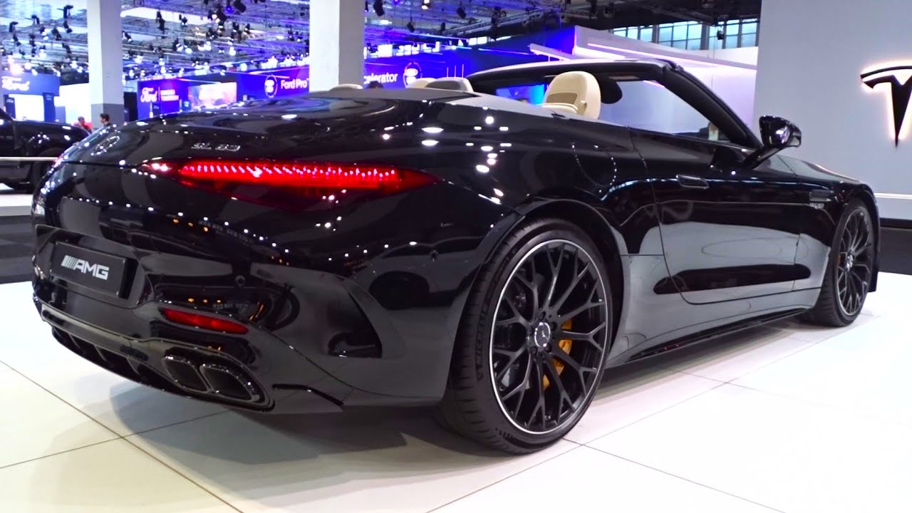 2024 Mercedes AMG SL63 Black Hellcat 585 HP - Interior, Exterior ...