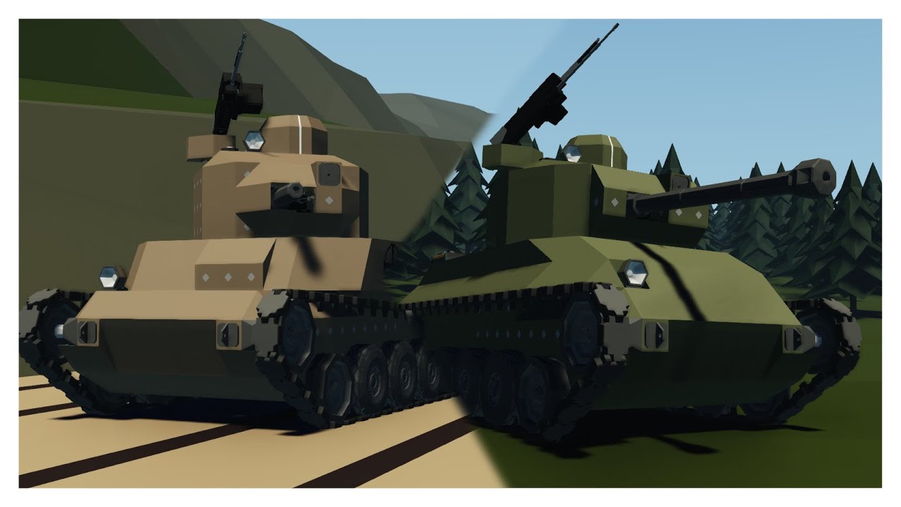 Stormworks: Small tank battle - YouTube