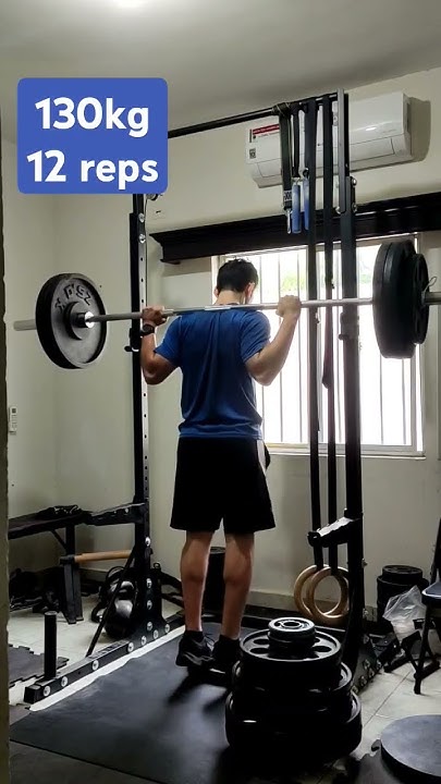 130kg en elevaciones de pantorrillas para 12 repeticiones con 70kg de peso corporal - YouTube