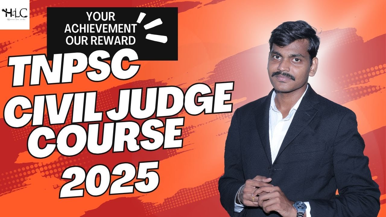 TNPSC CIVIL JUDGE COURSE 2025|REGISTER IMMEDIATELY|LINK 🔗IN DESCRIPTION ...