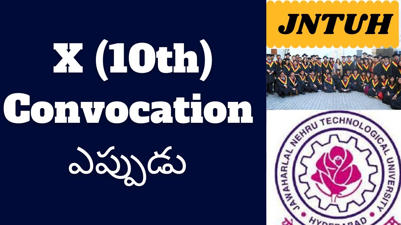 JNTUH X convocation||JNTUH OD for X convocation students||JNTUH ...