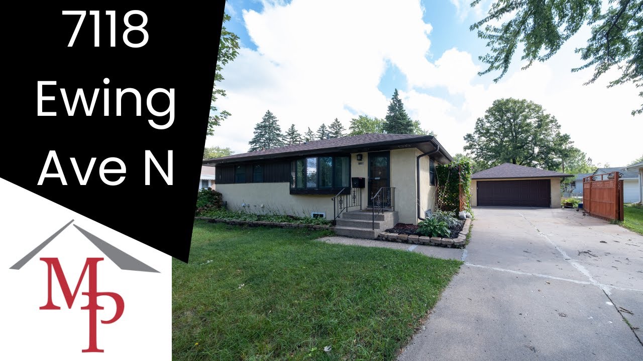 7118 Ewing Ave N - Rental Video Tour - YouTube