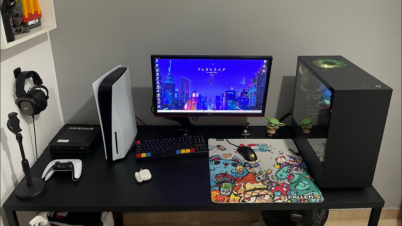 MONTANDO UM SETUP GAMER BOM E BARATO - YouTube