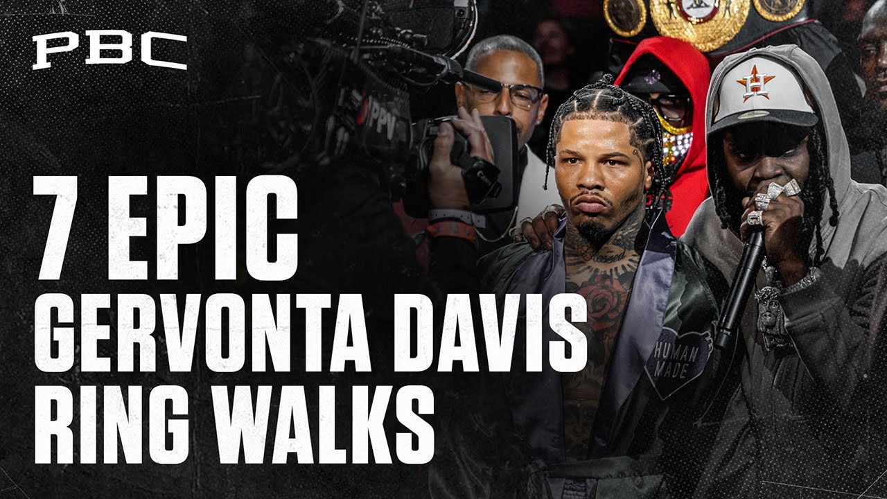 Which Gervonta "Tank" Davis Ring Walk Is Your Favorite? - YouTube