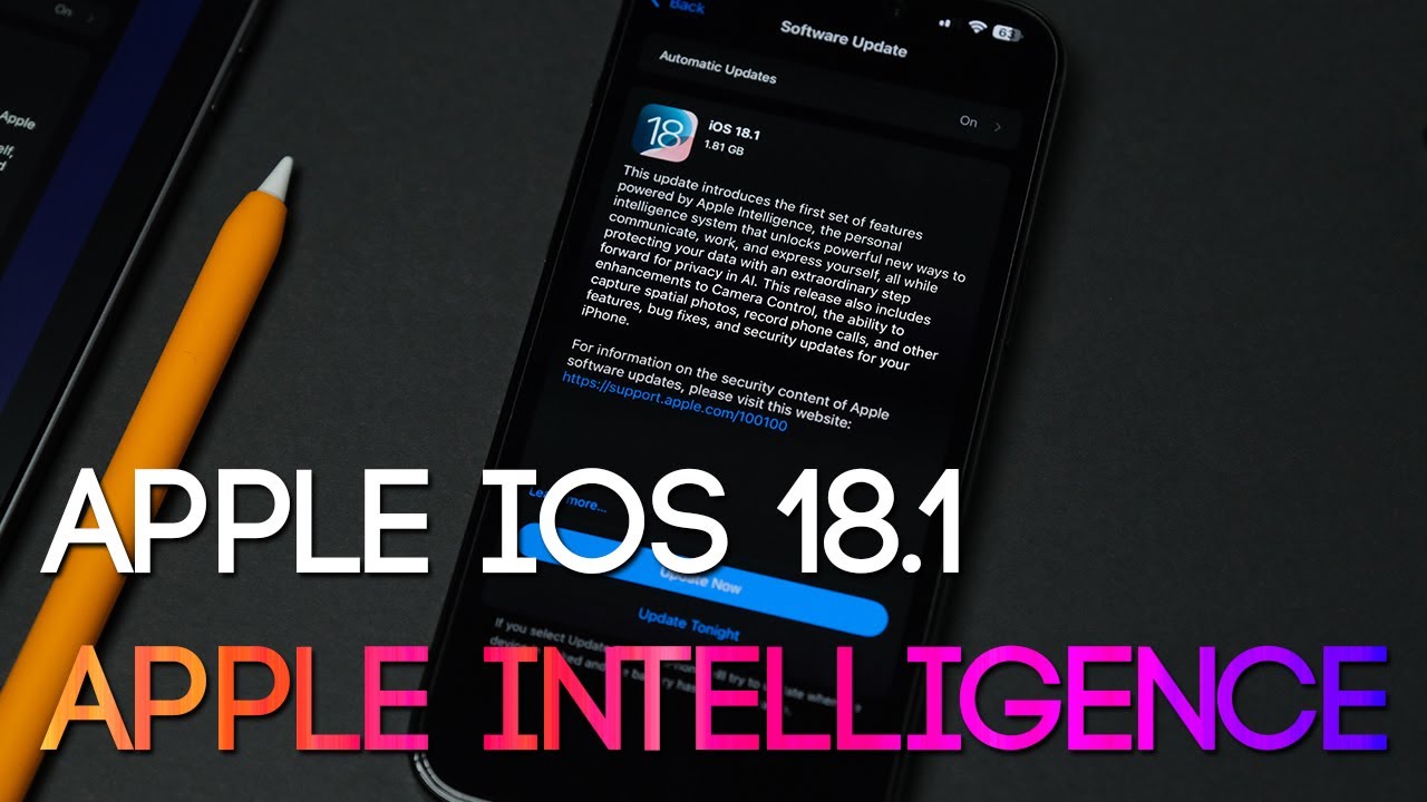 iOS 18.1 Update | Setup | First Look - YouTube