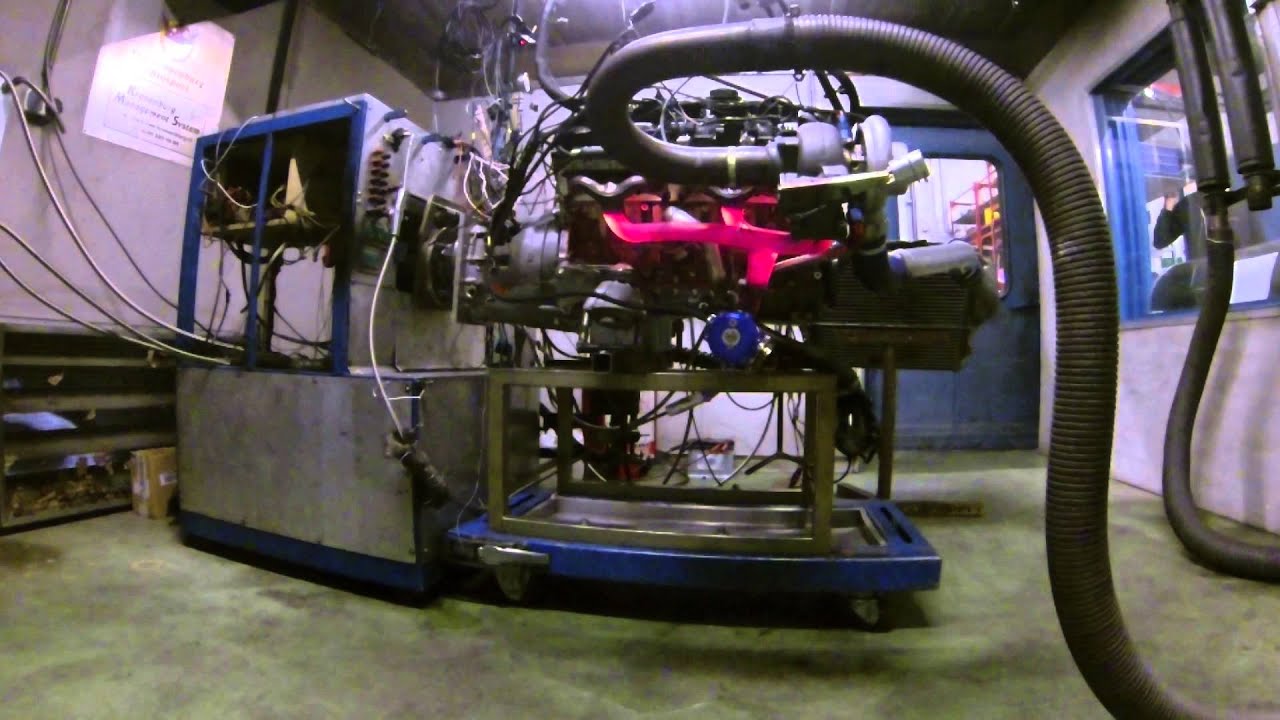 BMW N54B30 stock engine with Holset HX40 KMS MD35 - YouTube