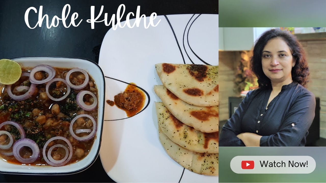 Chole Kulche I Punjabi Yummy Easy I Famous street food now cook at home ...