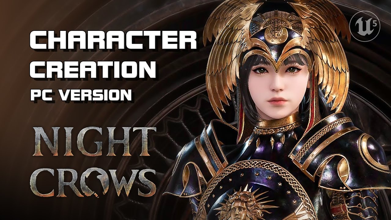 Night Crows - Character Creation - PC/Mobile - F2P - KR - YouTube