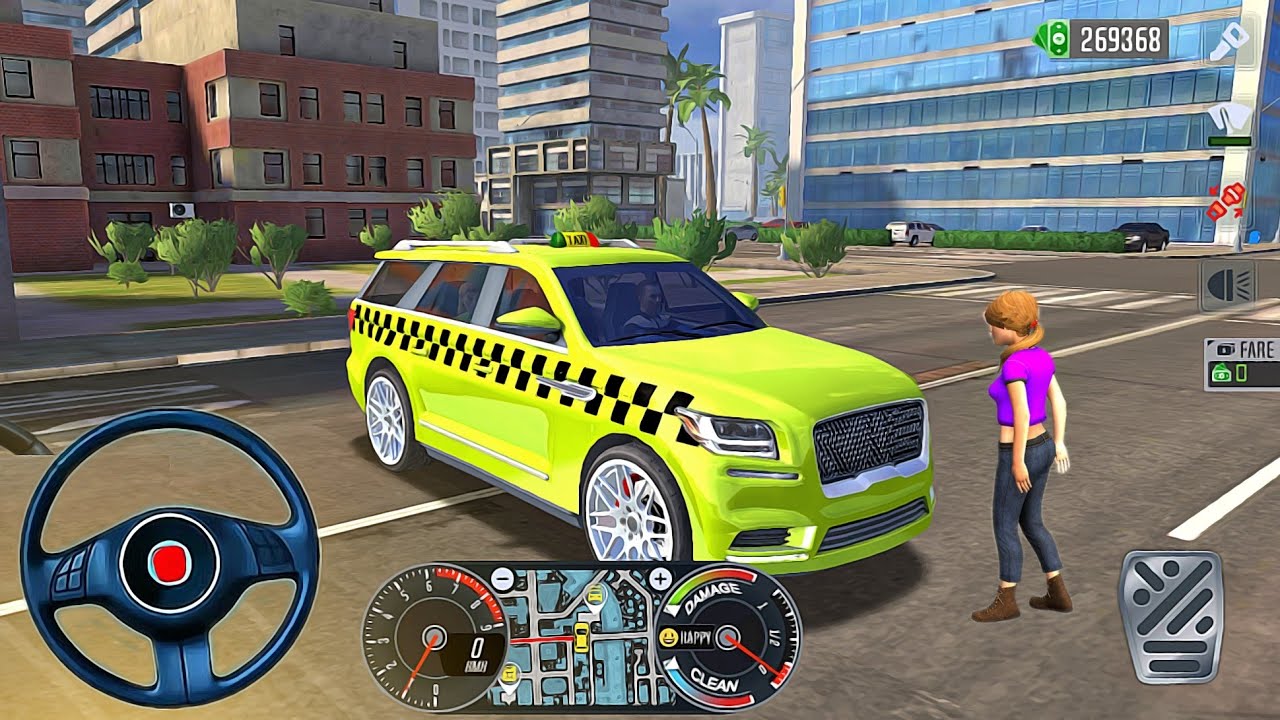 City Taxi Driving Simulator 😎 Taxi Sim 2020 | 4x4 SUV Cab Driving ...