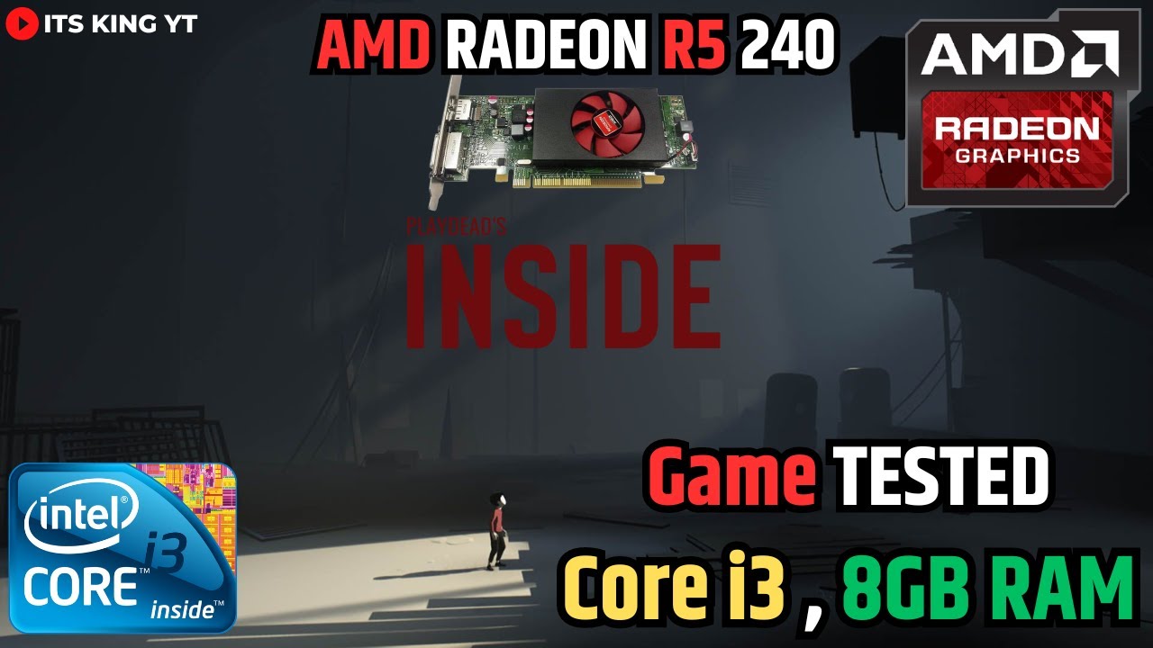 INSIDE | AMD R5 240 + i3 3220 + 8Gb Ram | Fps Check | 2024 - YouTube