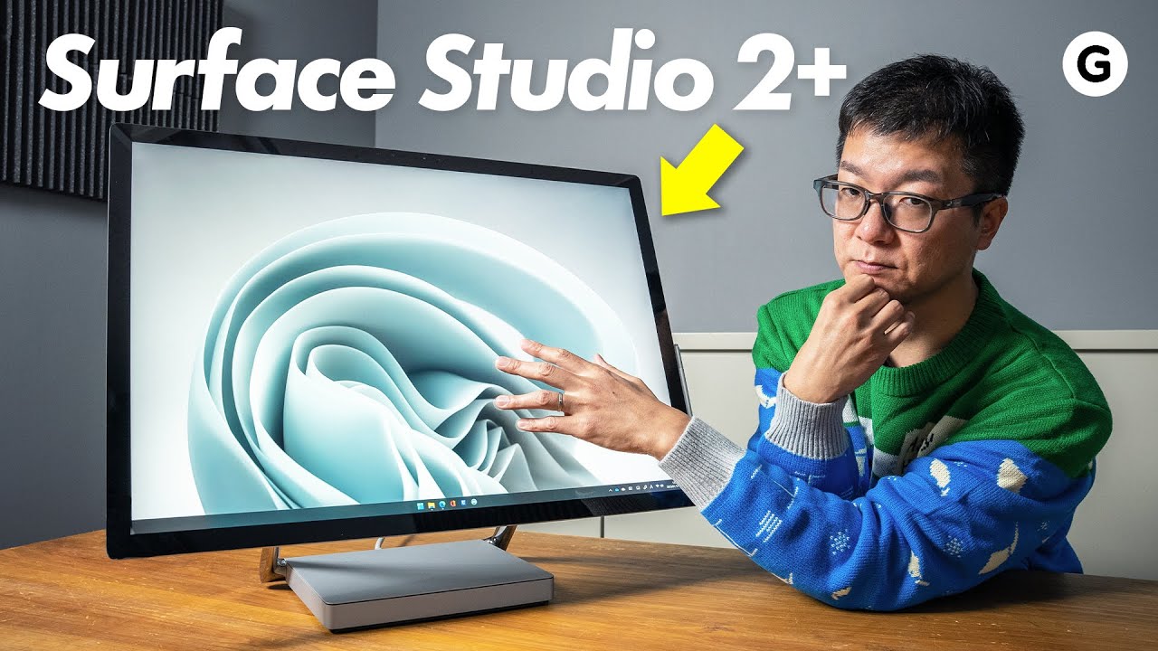 【Surface Studio 2+】主に“指”で操作するめちゃくちゃ直感的なPC。 - YouTube